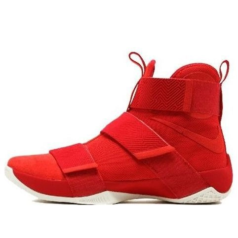 Nike Lebron Soldier 10 Sfg Lux High-top Sneakers - Red