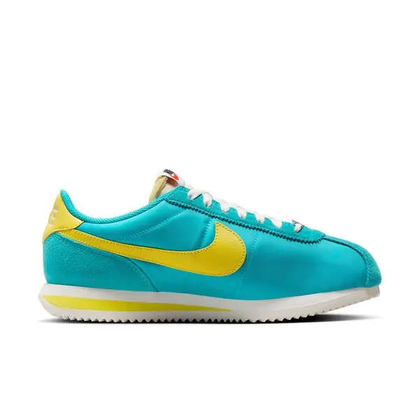 Nike Cortez Sneakers - Teal/yellow