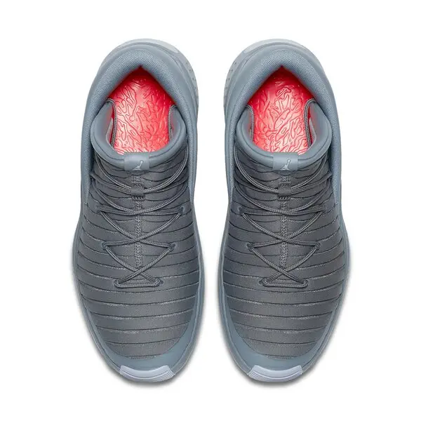 JORDAN Air Flight Luxe Mid Top Sneakers - Cool Grey/wolf Grey