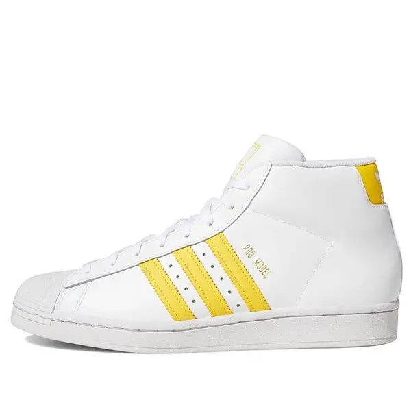 Adidas Pro Model High Top Sneakers - White