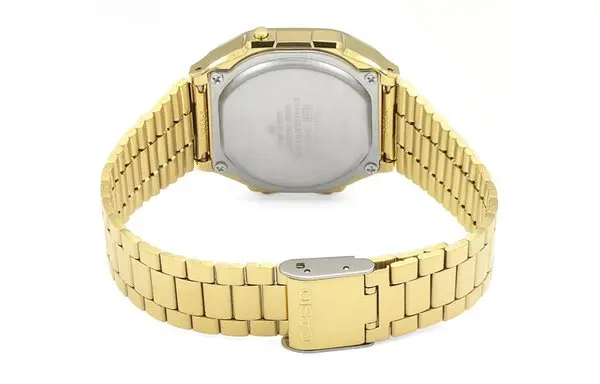 Casio Mirror Face Stainless Steel Digital Watch