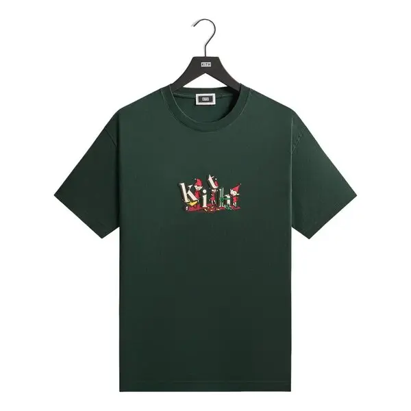 Kith Kithmas 2025 Serif Elf T-shirt - Stadium