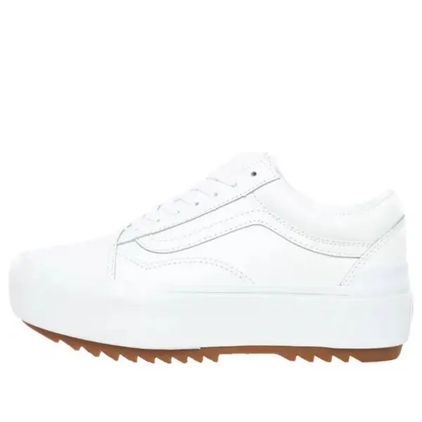 VANS Old Skool Stacked Platform Sneakers - White