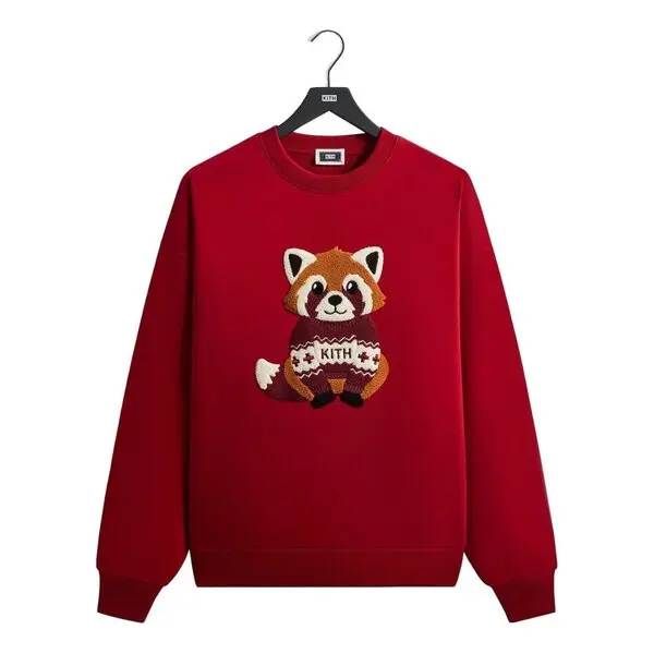 Kith Kithmas 2025 Red Panda Nelson Crewneck - Allure