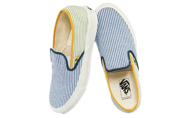 VANS Style 48 Lx Striped Slip-on Sneakers