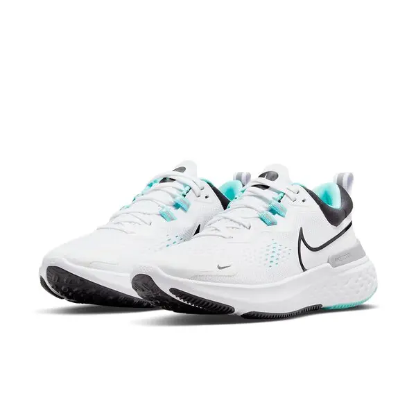 Nike React Miler 2 Athletic Sneakers - White/blue