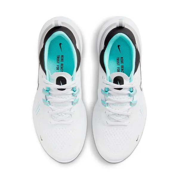 Nike React Miler 2 Athletic Sneakers - White/blue