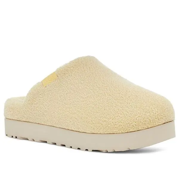 UGG Fuzz Sugar Terry Slide - Yellow
