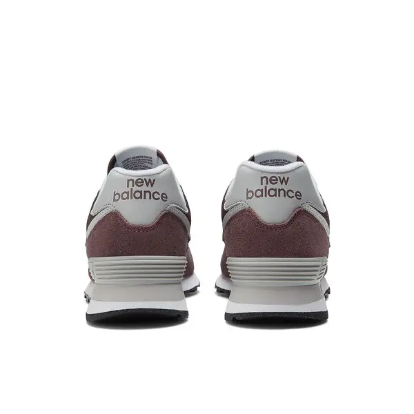 NEW BALANCE 574 Sneakers - Red/white