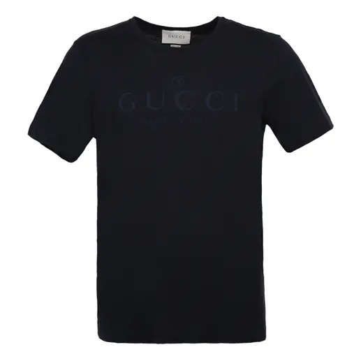 Gucci Classic Logo T-shirt - Navy