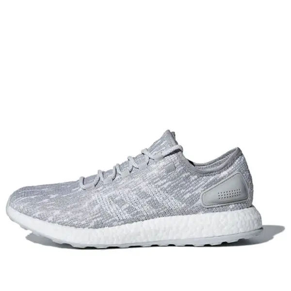 Adidas Pureboost Ltd Lace Up Athletic Sneakers - Grey