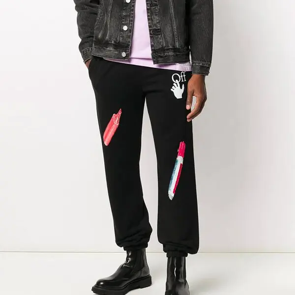 Off-White Pascal Pill Applique Sports Pants