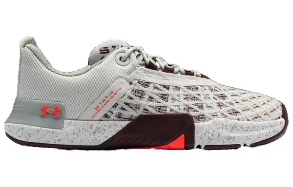 Under Armour Tribase Reign 5 Sneakers - White/orange