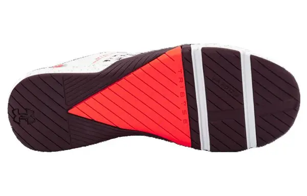 Under Armour Tribase Reign 5 Sneakers - White/orange