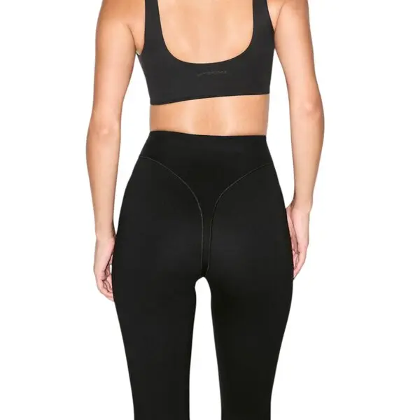 Nike X Skims Matte High-waisted V-line 26 Leggings - Obsidian