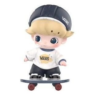 POP MART Dimoo World X Vans Ride The Dream Figure - Multi-color