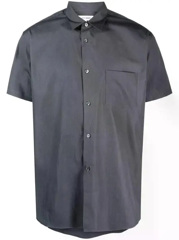 Comme Des Garçons Short-sleeve Cotton Shirt
