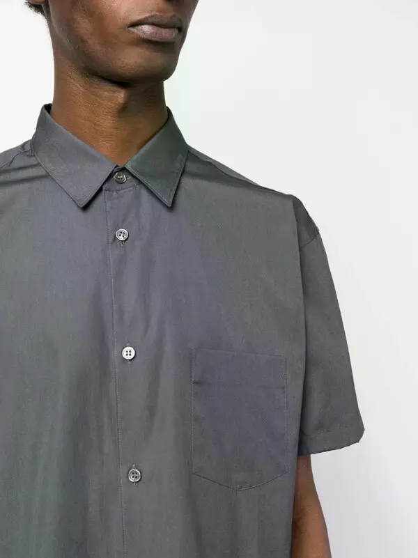Comme Des Garçons Short-sleeve Cotton Shirt