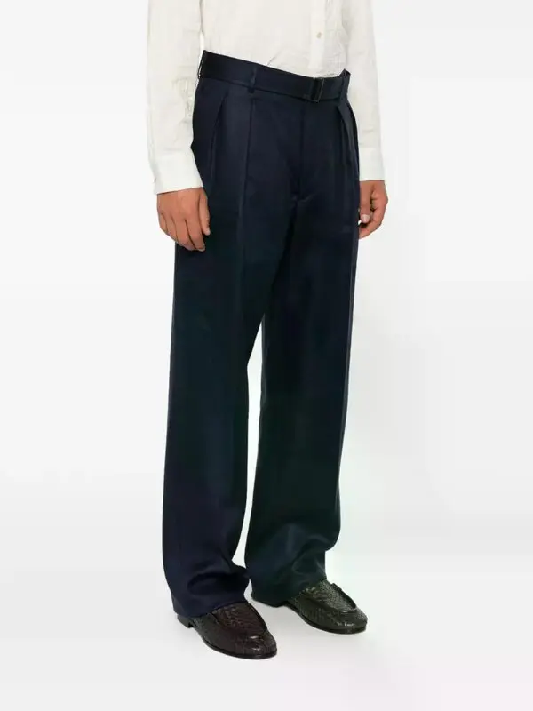 Tagliatore Pleated Straight-leg Trousers