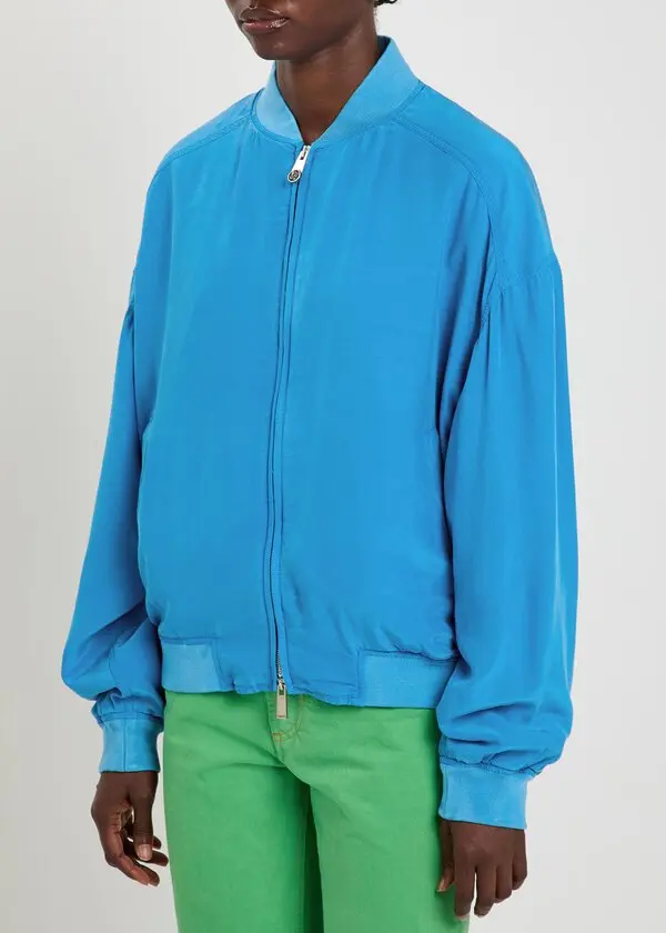 Versace Poplin Bomber Jacket
