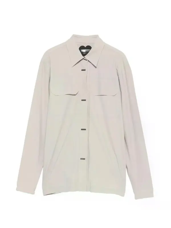 RRD Gray Flap-pocket Shirt Jacket