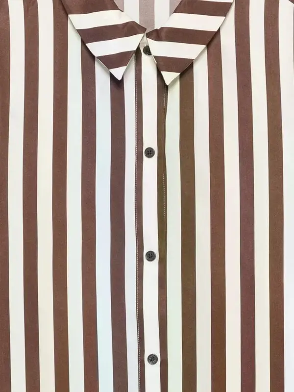 Stine Goya Striped Long-sleeve Shirt