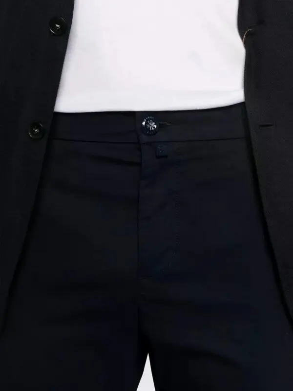 Jacob Cohen Logo Patch Slim Fit Trousers