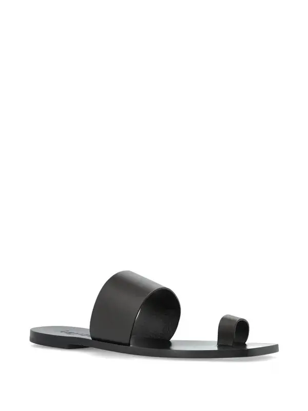 AeydĒ Sibel Toe-strap Sandals - Brown