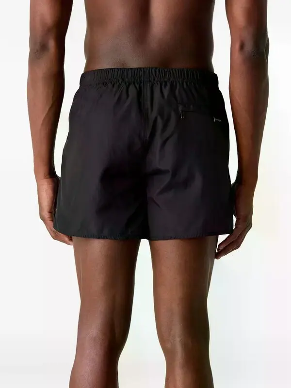 COURREGES Ac Logo-patch Swim Shorts