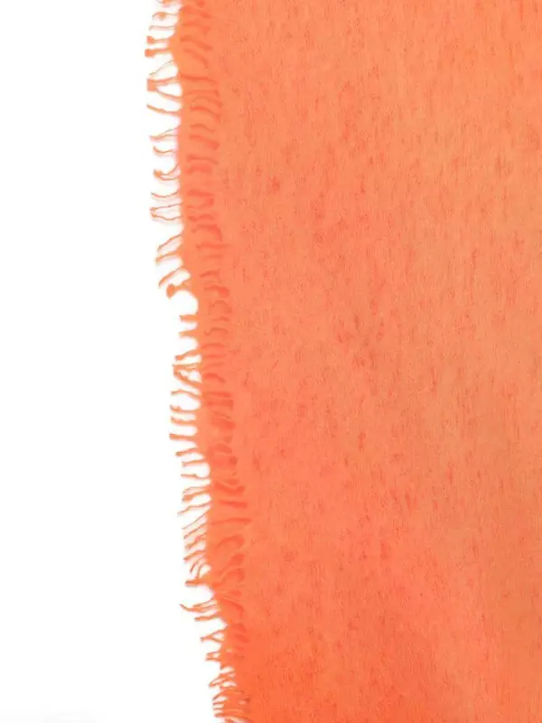 MOULETA Frayed-edge Scarf