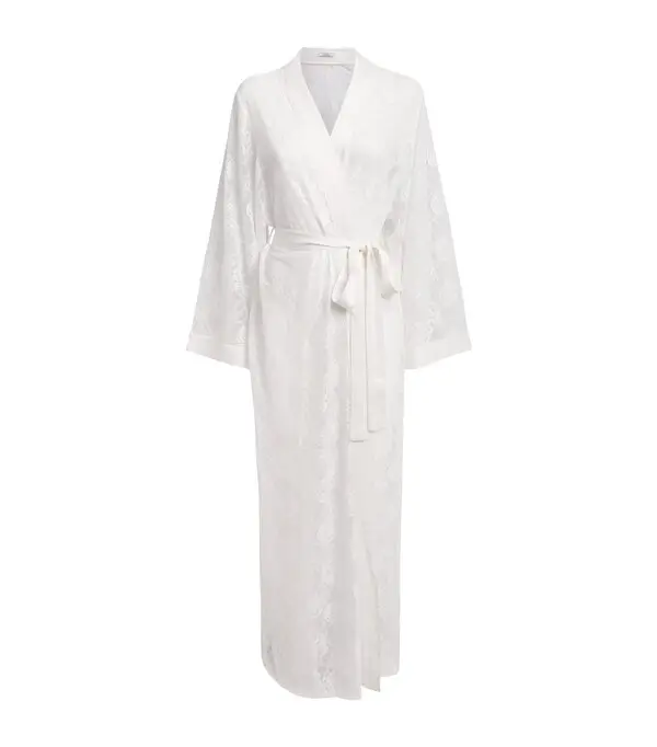 BOCAN Lace Mila Robe - White