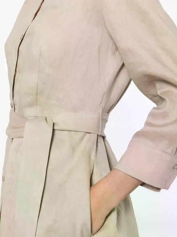 PENNYBLACK Belted Midi Shirt Dress