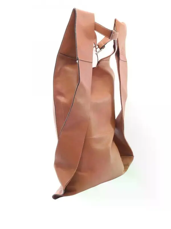 Loewe Anagram Leather Shopper Backpack