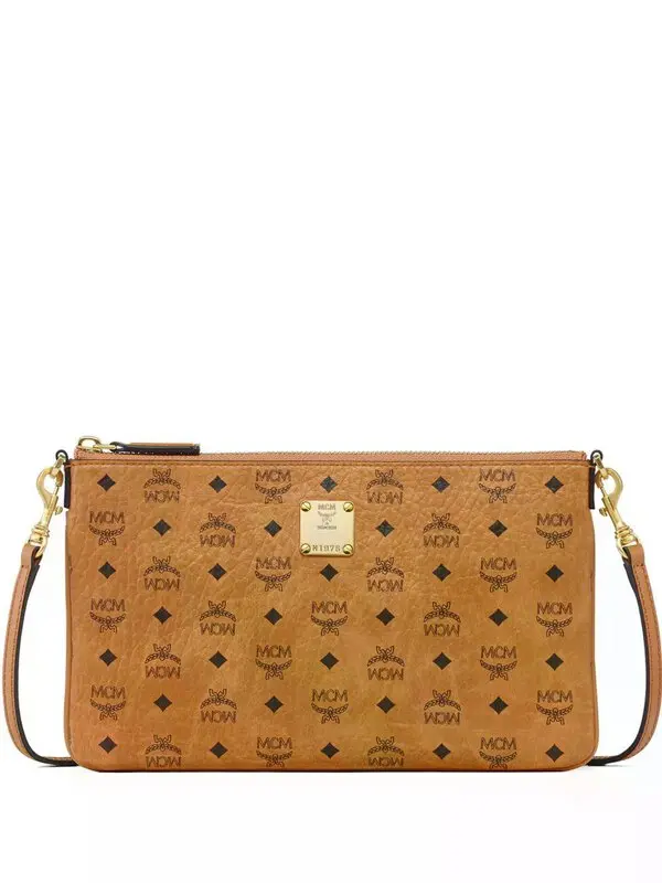 Mcm Visetos Aren Crossbody Pouch