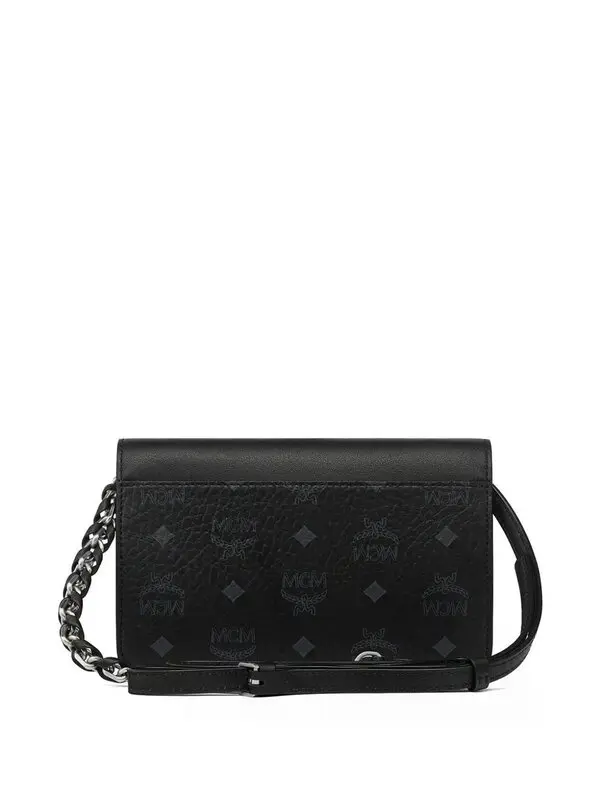 Mcm Visetos Diamond Shoulder Bag