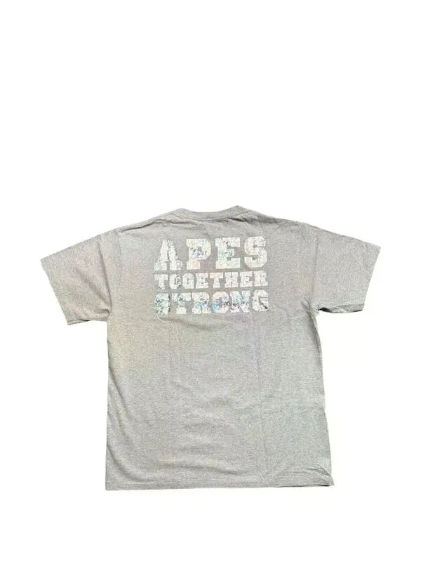 A BATHING APE Honeycomb Camo College T-shirt