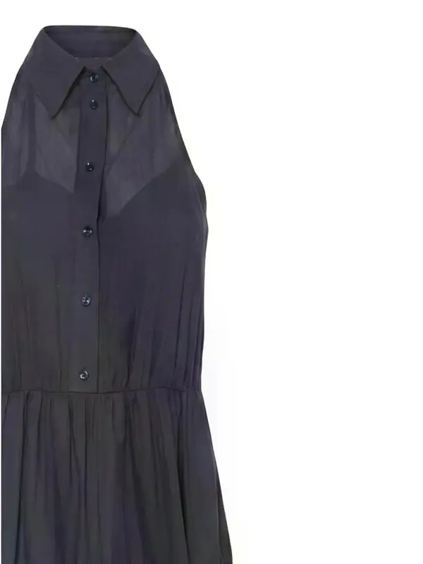 PENNYBLACK Sleeveless Ruffled Maxi Dress