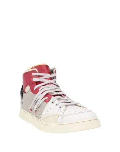 HIDNANDER Multicolor Leather High-top Sneakers