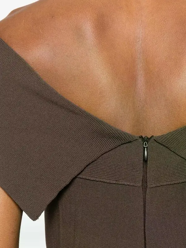Erika Cavallini Off-shoulder Corset-style Dress