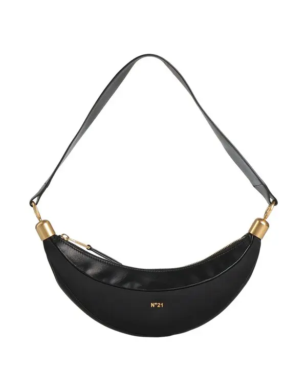 N°21 Curved Shoulder Bag With Detachable Handle