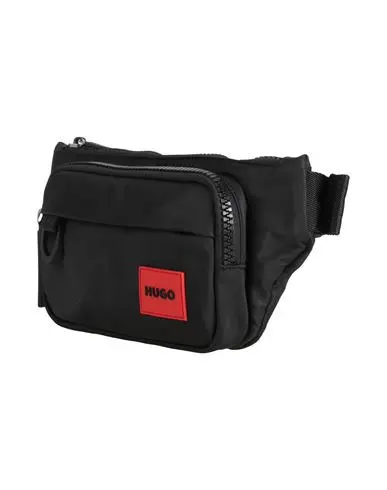 Hugo Recycled Polyester And Polyamide Belt Bag - Black