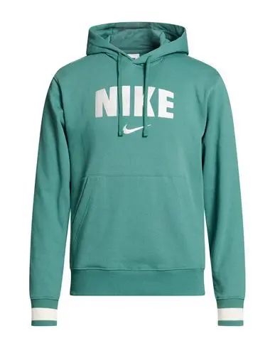 Nike Sweatshirt Emerald Size Cotton - Green