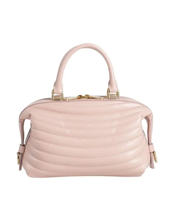 FERRAGAMO Quilted Leather Bowler Bag