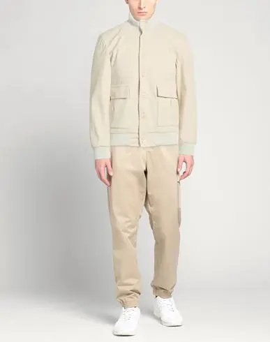 EXTE Bomber Jacket In Corduroy - Beige