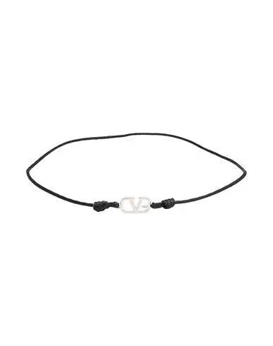 Valentino Garavani Bracelet Textile Fibers, Metal - Black