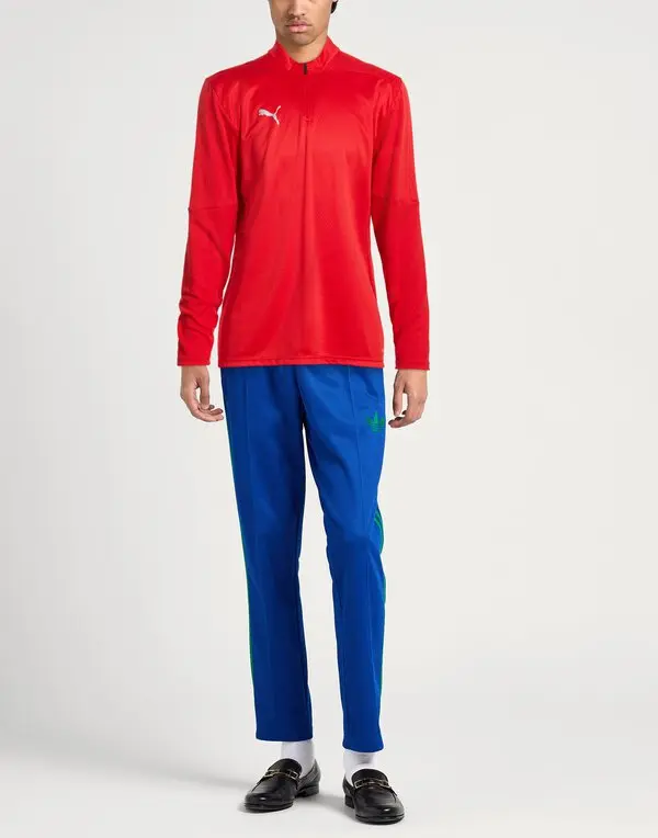 PUMA Polyester Long Sleeve Half-zip T-shirt