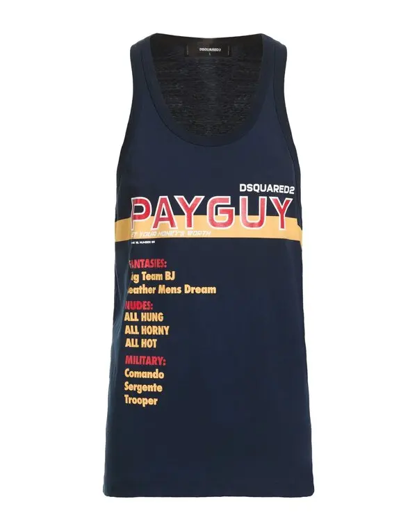 Dsquared2 Tank Top Size Cotton
