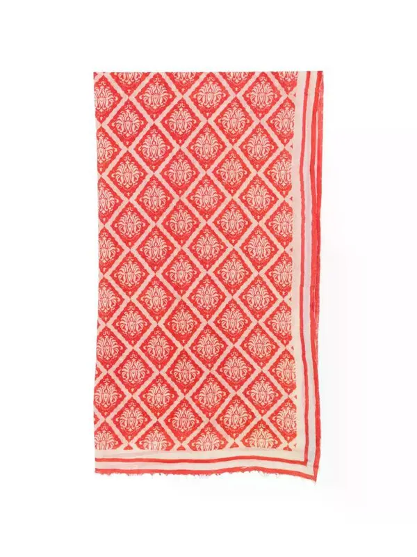 MOULETA Fringed Scarf