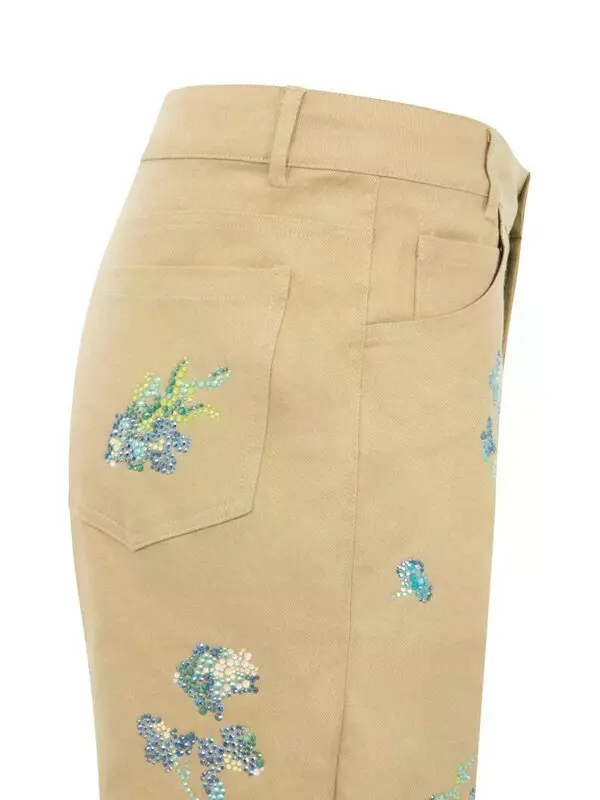 Libertine Cecil Beaton Crystal-embellished Trousers