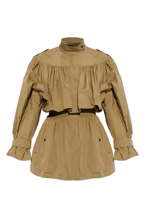 Chloé Relaxed Trench Coat - Green